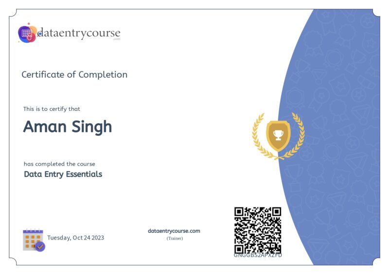 Dataentrycourse.com - Data Entry Essentials: The Complete Guide